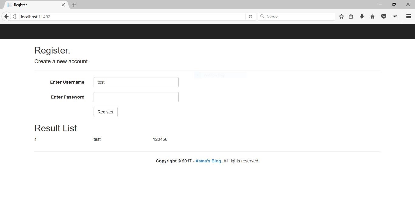 Asp Mvc5 Entity Framework Simple Code First Database Approach Asma S Blog