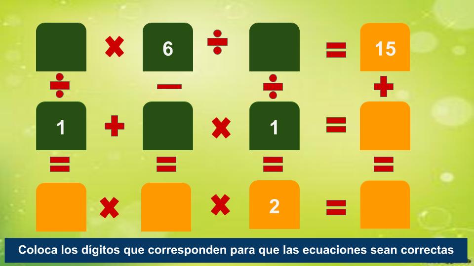 Ejercicios de razonamiento lógico matematico. ~ Inténtalo