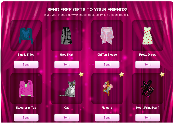 Get Stardoll gifts using Facebook | Stardoll's Most Wanted...