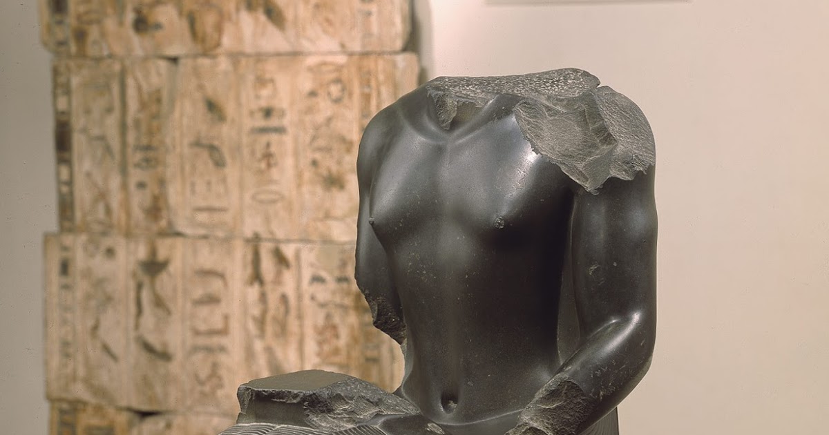 KEMET: Kneeling statue of Amenemopetemhat