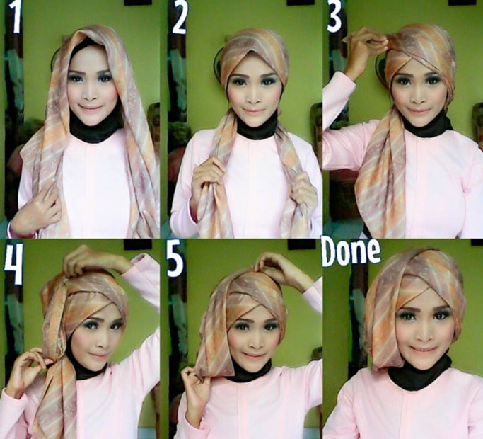 Tutorial Hijab Modern untuk Kondangan