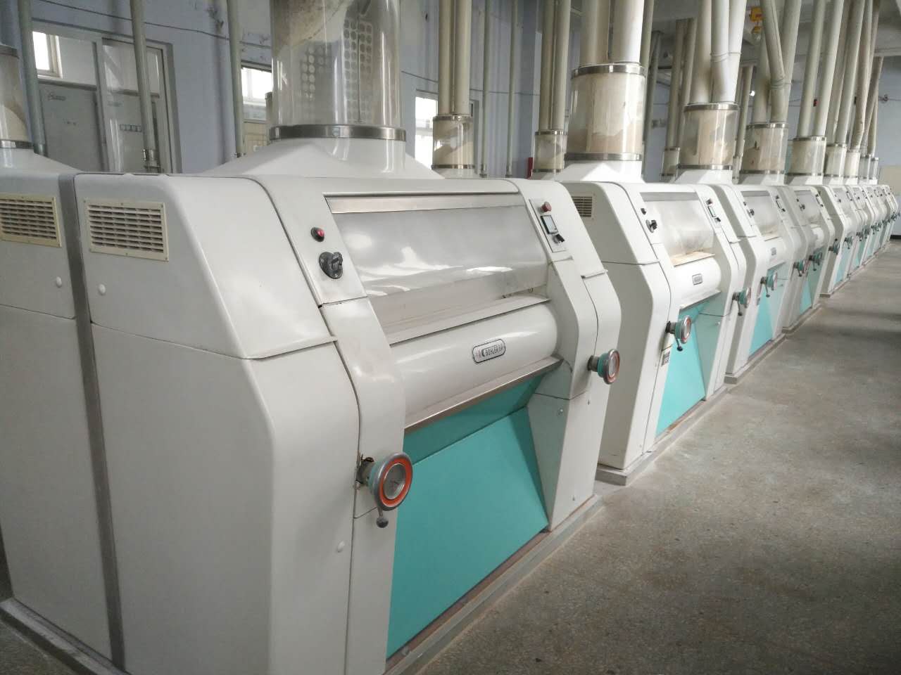 Overhauled Refurbished Reconditioned BUHLER Flour Mill Rollstands ...