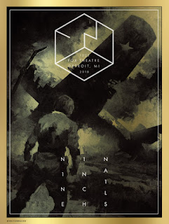 INSIDE THE ROCK POSTER FRAME BLOG: Nine Inch Nails Detroit Print By ...