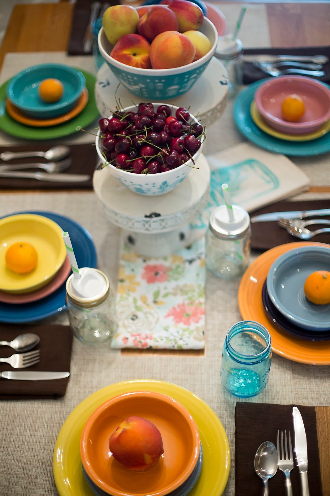 Fiesta Dinnerware: a southern table staple!