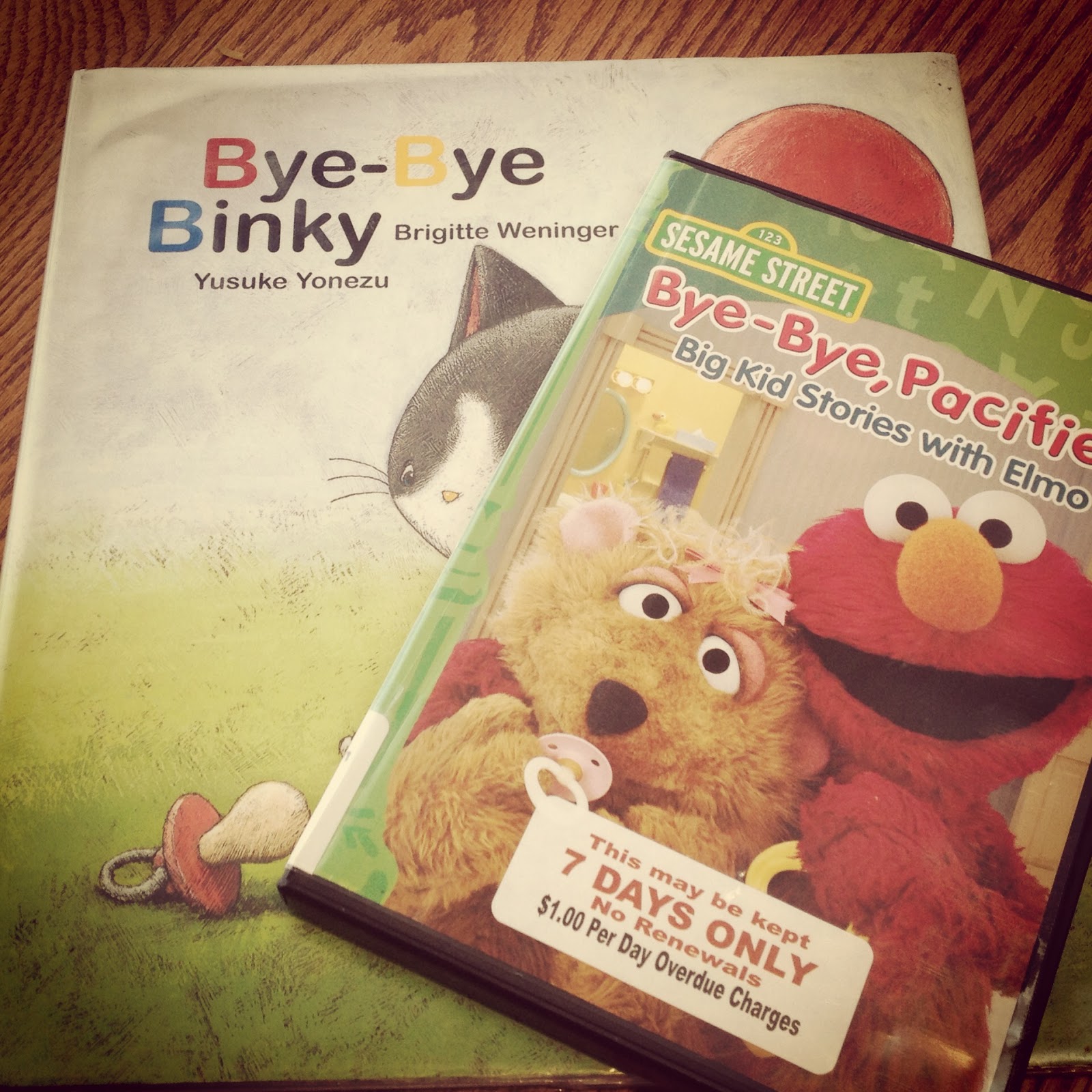 Unfailing Love: Bye Bye Paci.....