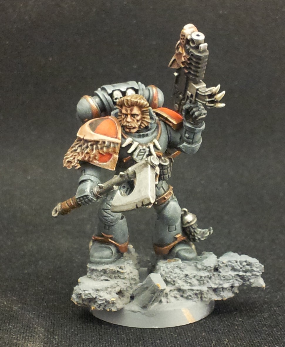 Pingo's Projects: Space Wolf test model