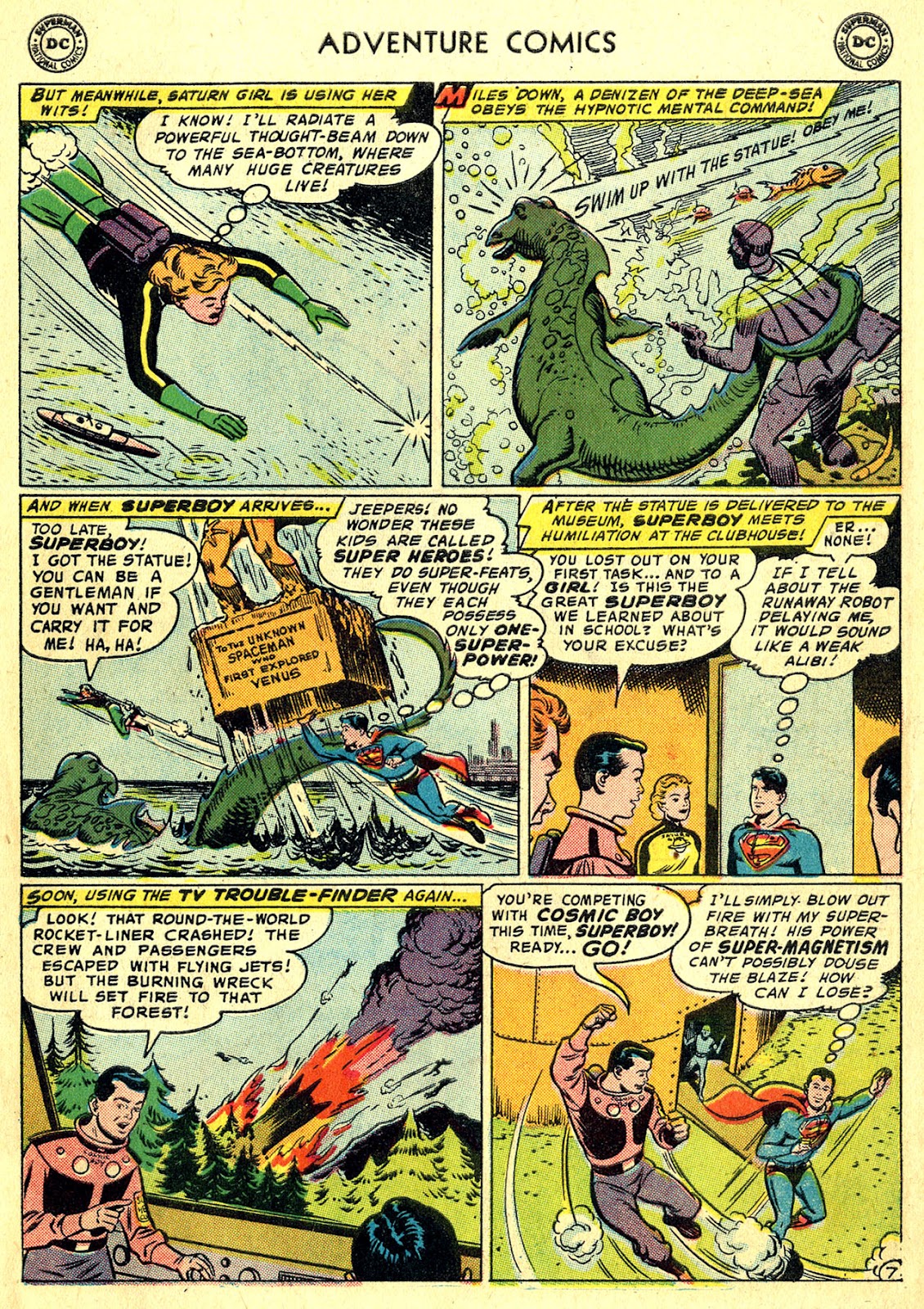 Days of Adventure: Adventure Comics # 247, April, 1958