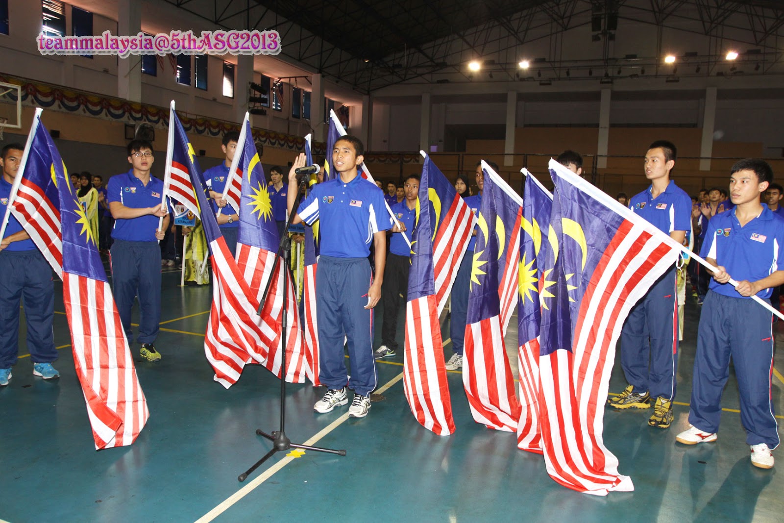 BJSS Sportz Blitz: 5th ASG 2013 Flag Handover Ceremony