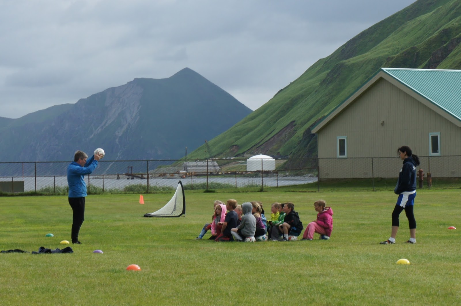 Soccer and a tour of the Russian Orthodox Church