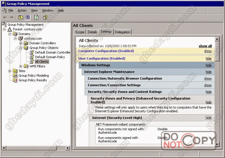 Phần mềm Group Policy Management Console | Ghé đây đi!