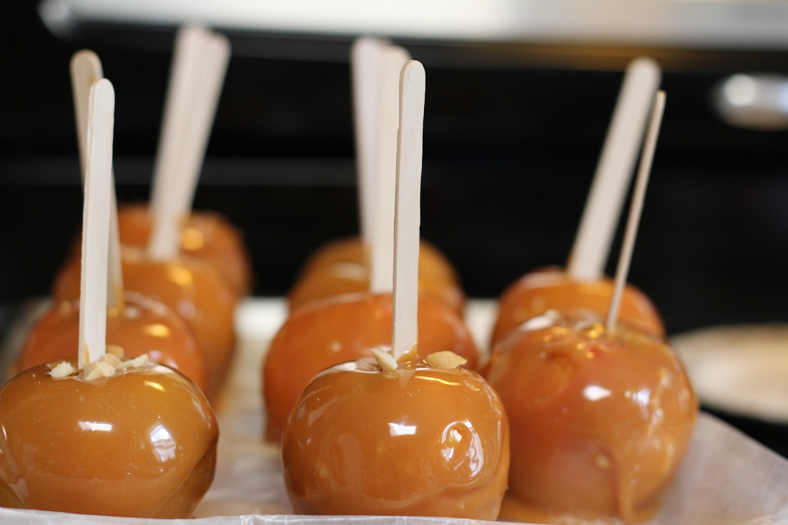 living from glory to glory: Making Caramel Apples...