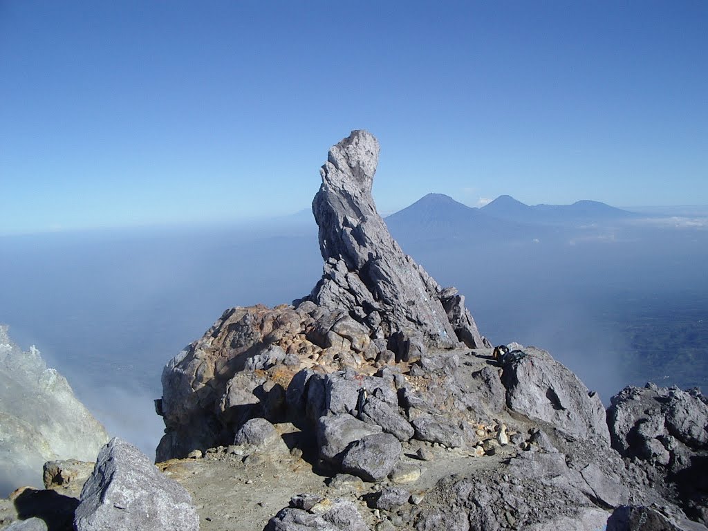 Galeri Foto, Perubahan Puncak Garuda Merapi dari Masa ke Masa - Portal ...