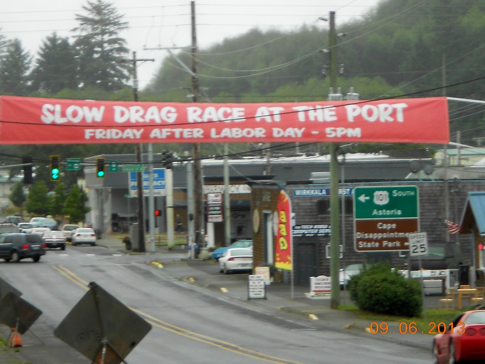 BY CHANCE: A SLOW DRAG RACE?