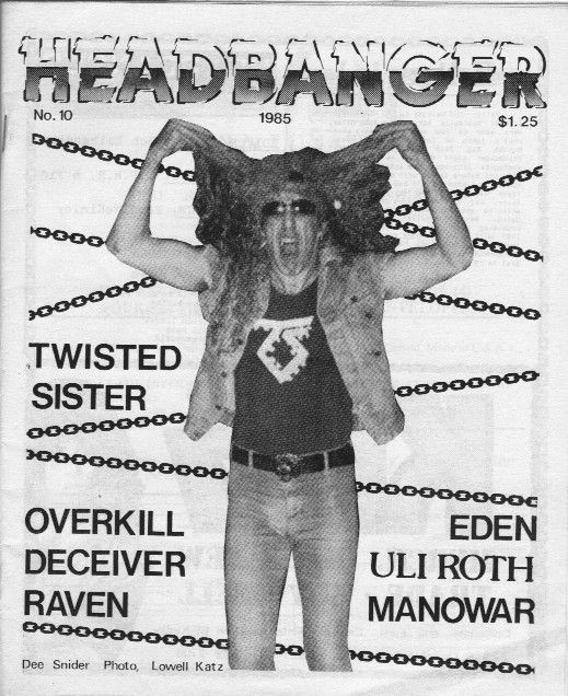 Leslie's metal: Headbanger fanzine - Bob Nalbandian