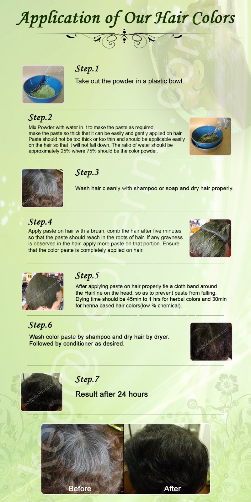 How To Apply Natural Henna On Hair