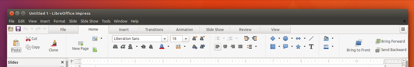 Quick Look at Notebookbar on LibreOffice 6.0