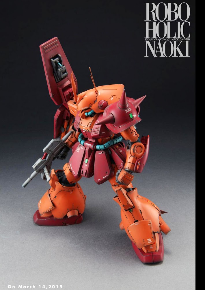 GUNDAM GUY: ROBOHOLIC 3D Creator Works by NAOKI - New Images & Release Info [Updated 3/14/15]