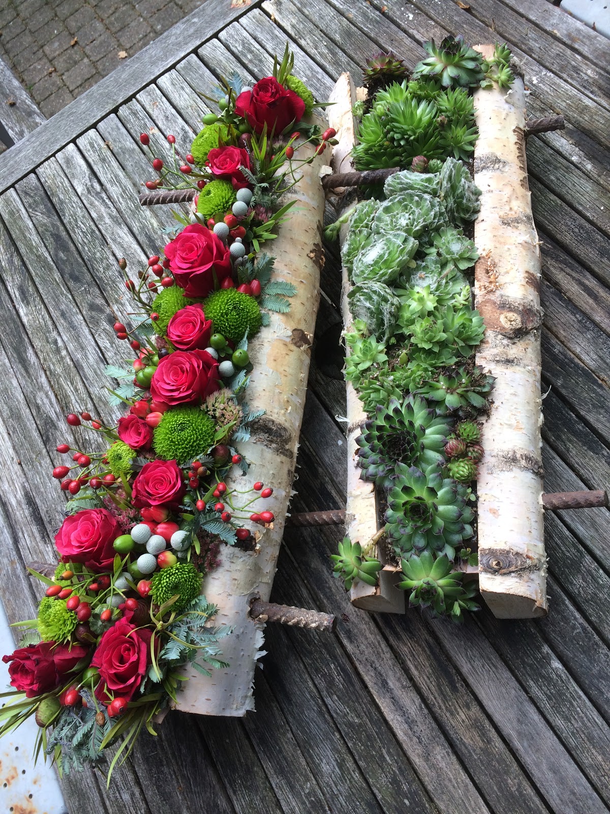 wilma's hoek: Grafstuk