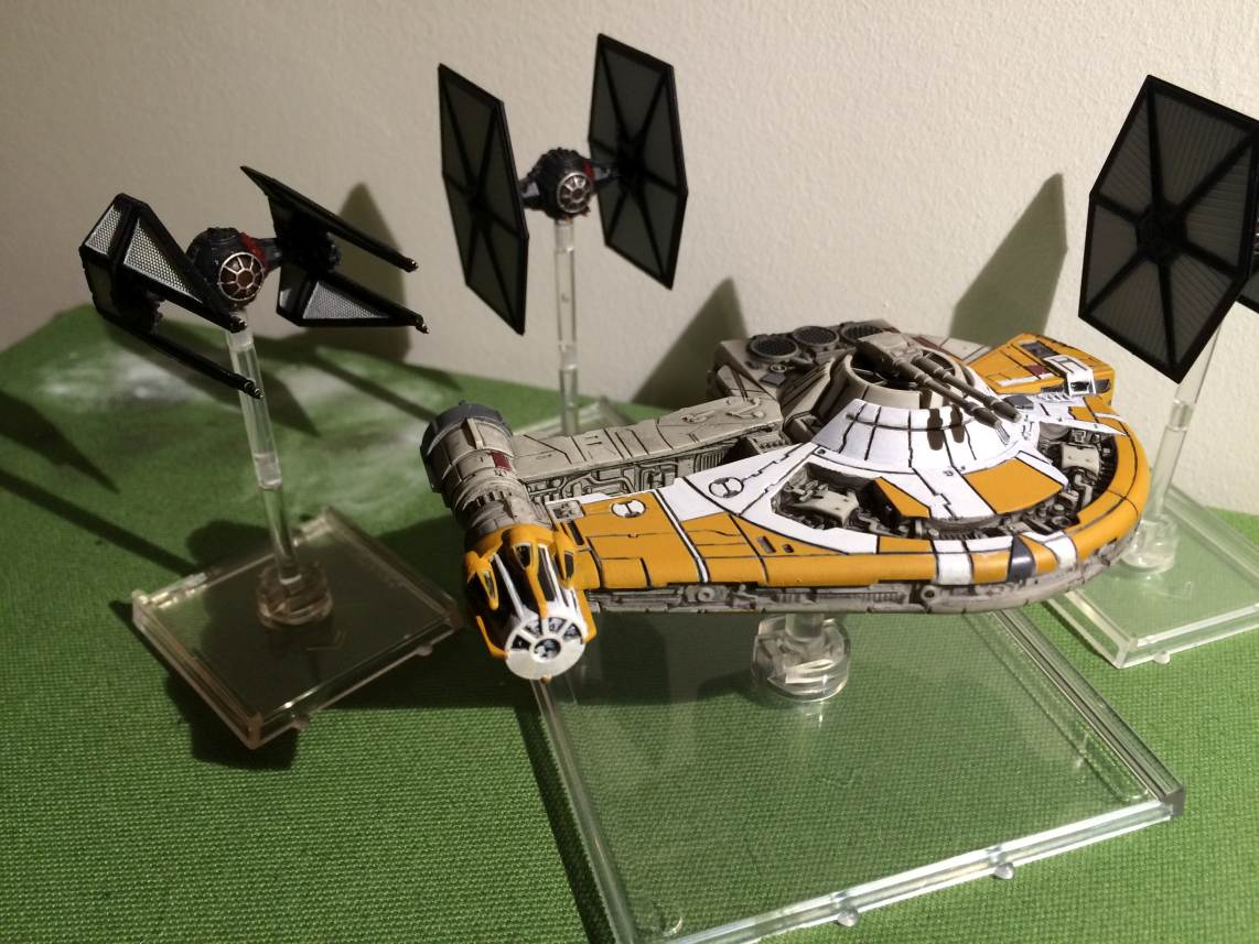 Stay On The Leader: No Strategy, Just Showing Off - my X-Wing repaints