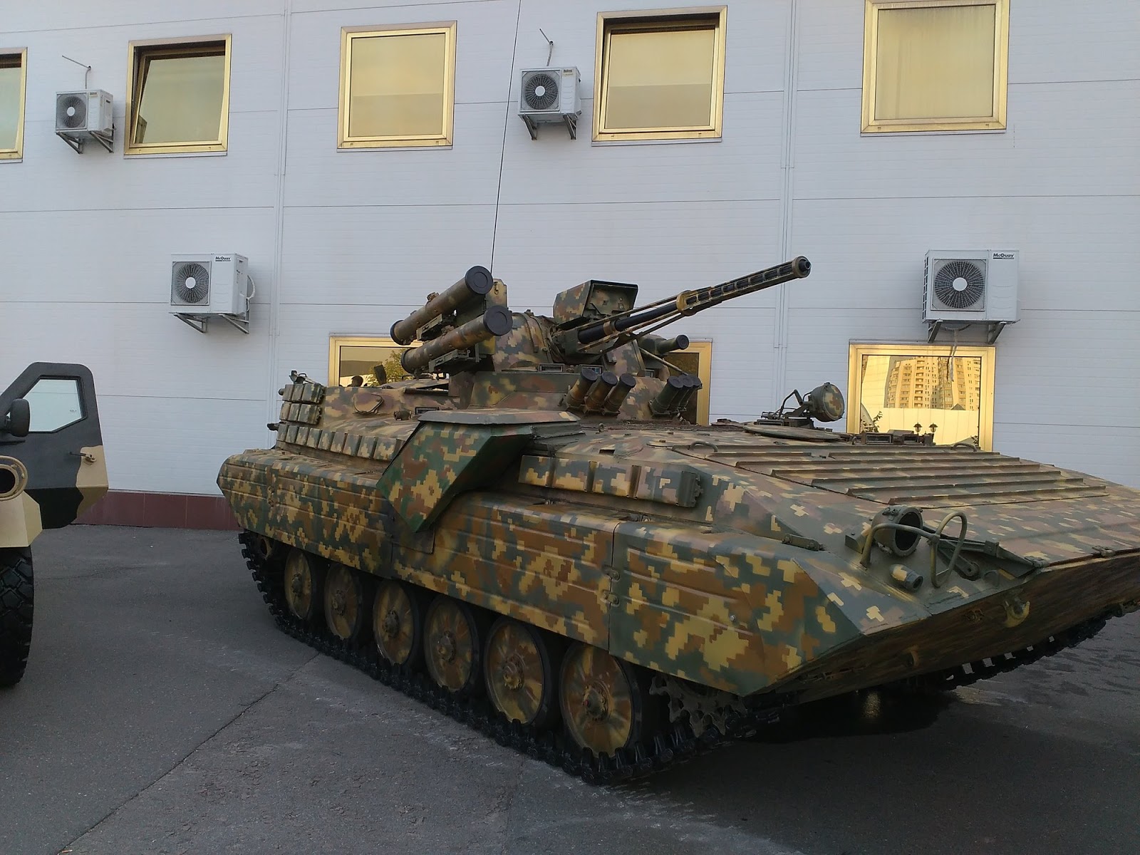 Glavcom: BMP-1UM - Ukrainian upgrade IFV BMP-1