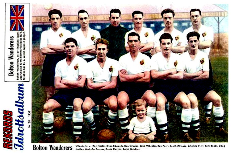 BOLTON WANDERERS en la temporada 1955-56