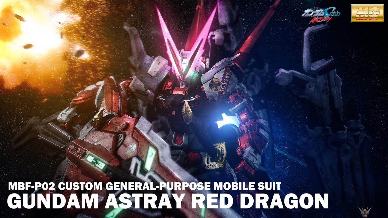 Custom Build: MG 1/100 Gundam Astray Red Dragon