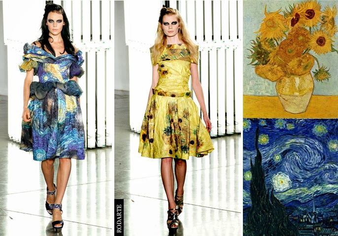 ALEJANDRINA RINCON ACEVEDO: MODA INSPIRADA EN ARTE