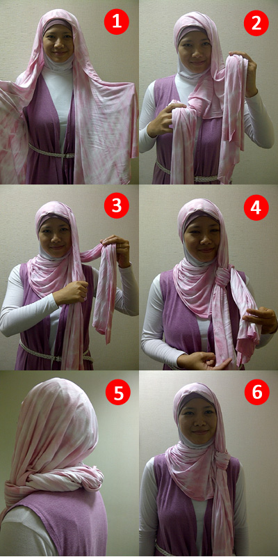 HIJAB TUTORIAL For BASIC PASHMINA STYLE ~ Hijabs Tutorials 2013