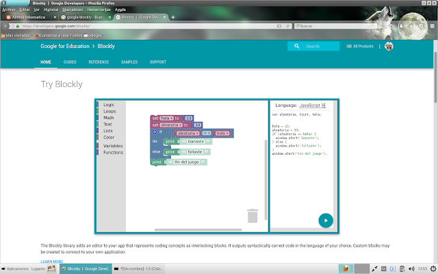 AInhoa Informatica: Blockly