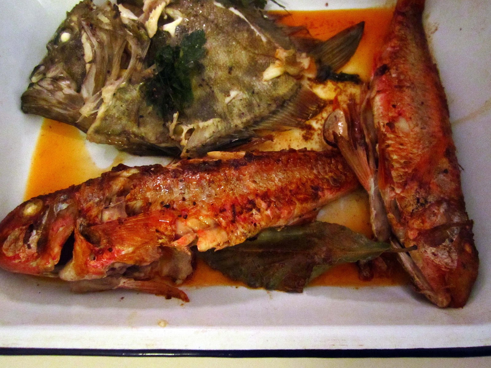 Pan Fried Red Mullet with Butter and Bay | The Grazer