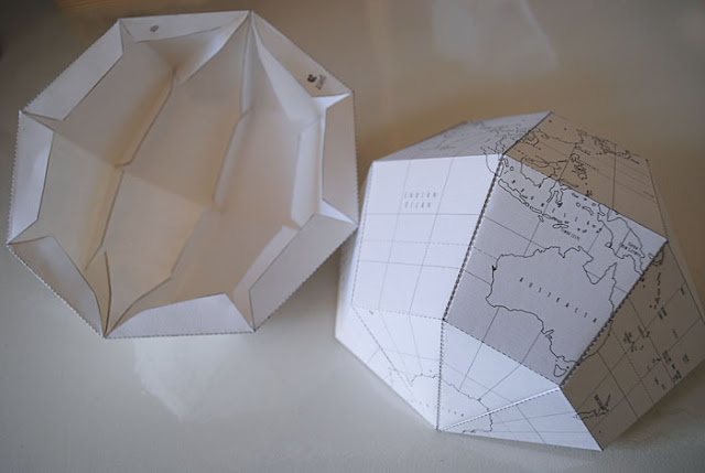 Dutch Design on a Budget: Making le paper globe