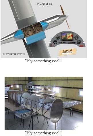 You Fly, Girl: PR: Sam LS: Modern Retro LSA Takes Shape