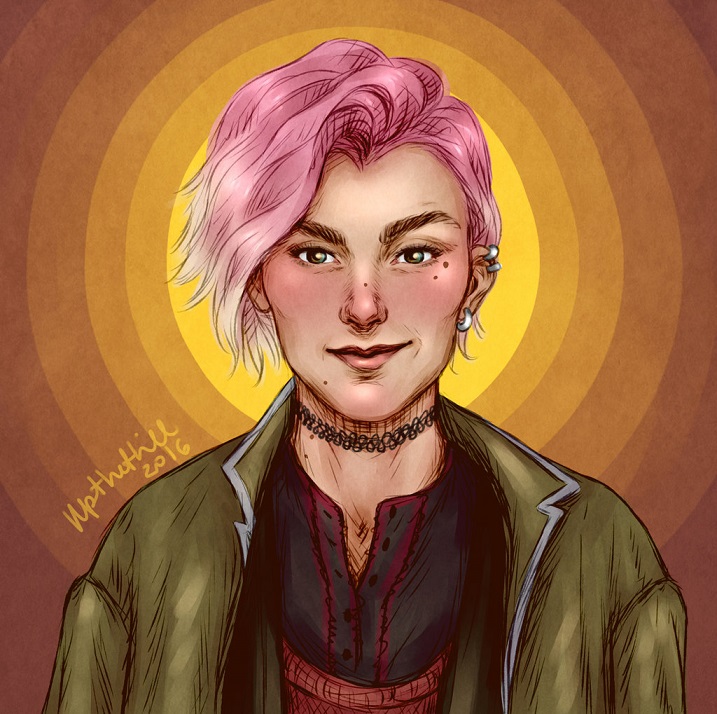 Book Girl: Art of the Day: Nymphadora Tonks