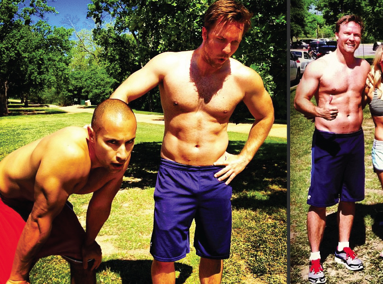 my new plaid pants: Scott Porter Two Times