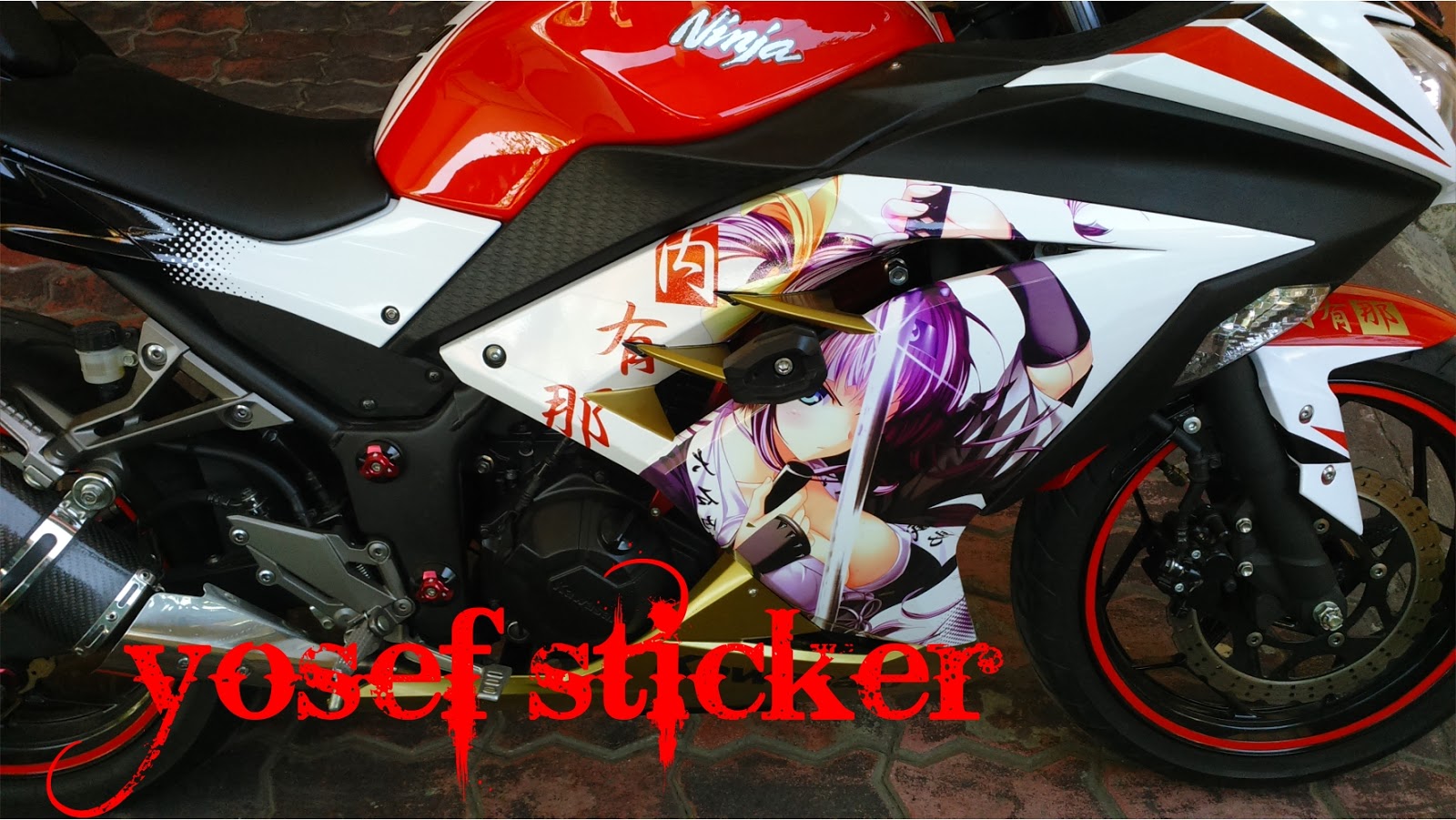 YOSEF CUTTING STICKER (SURABAYA CUTTING STICKER NINJA 250) STICKER ...