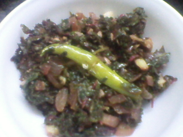 Lal math bhaji |Lal Mathachi bhaji |Stir fry amaranth | Annapurna