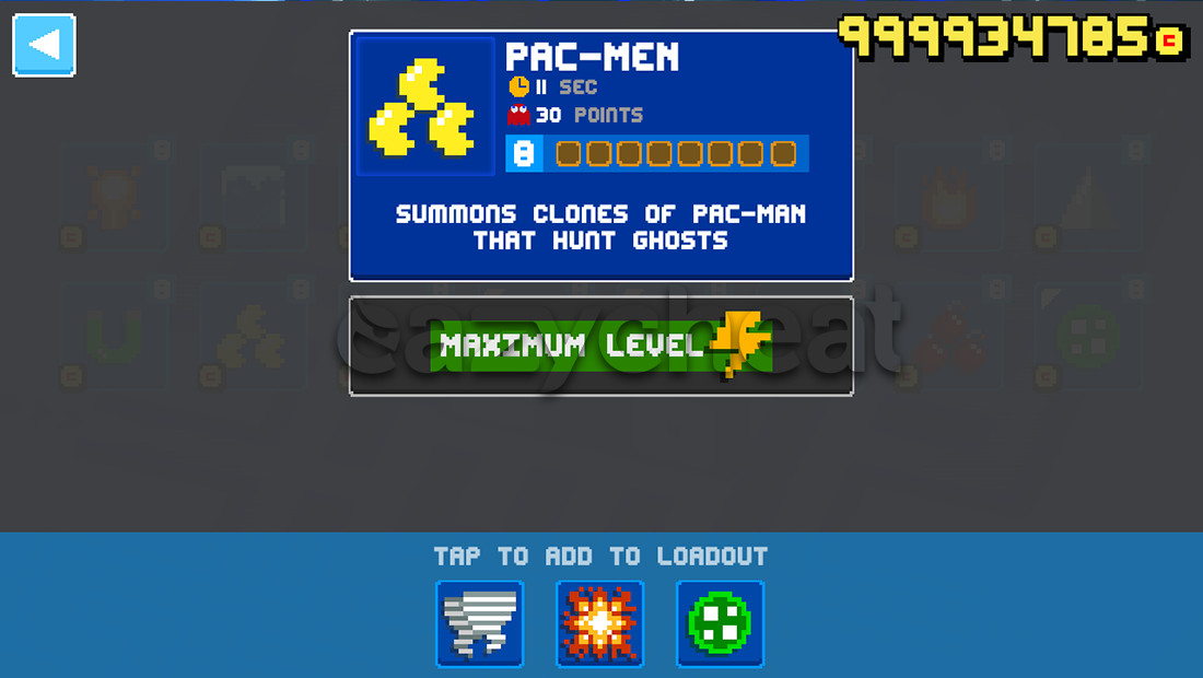 Android Game cheat code: PAC-MAN 256 - Endless Maze Cheats