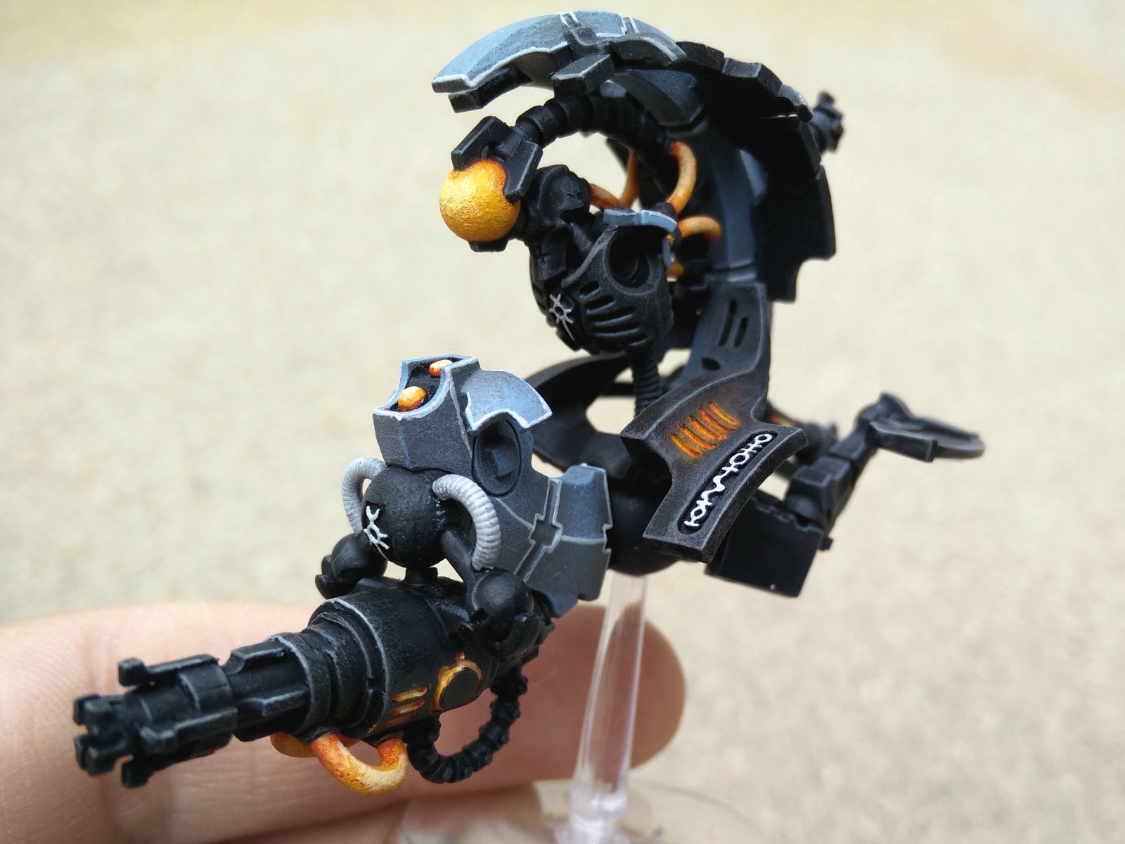 Necron Army Work in Progress pics: Tomb Blades Done!