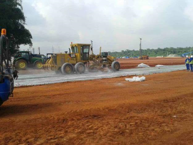 Photos: Fashola inspects construction work at Azura- Edo Power Plants