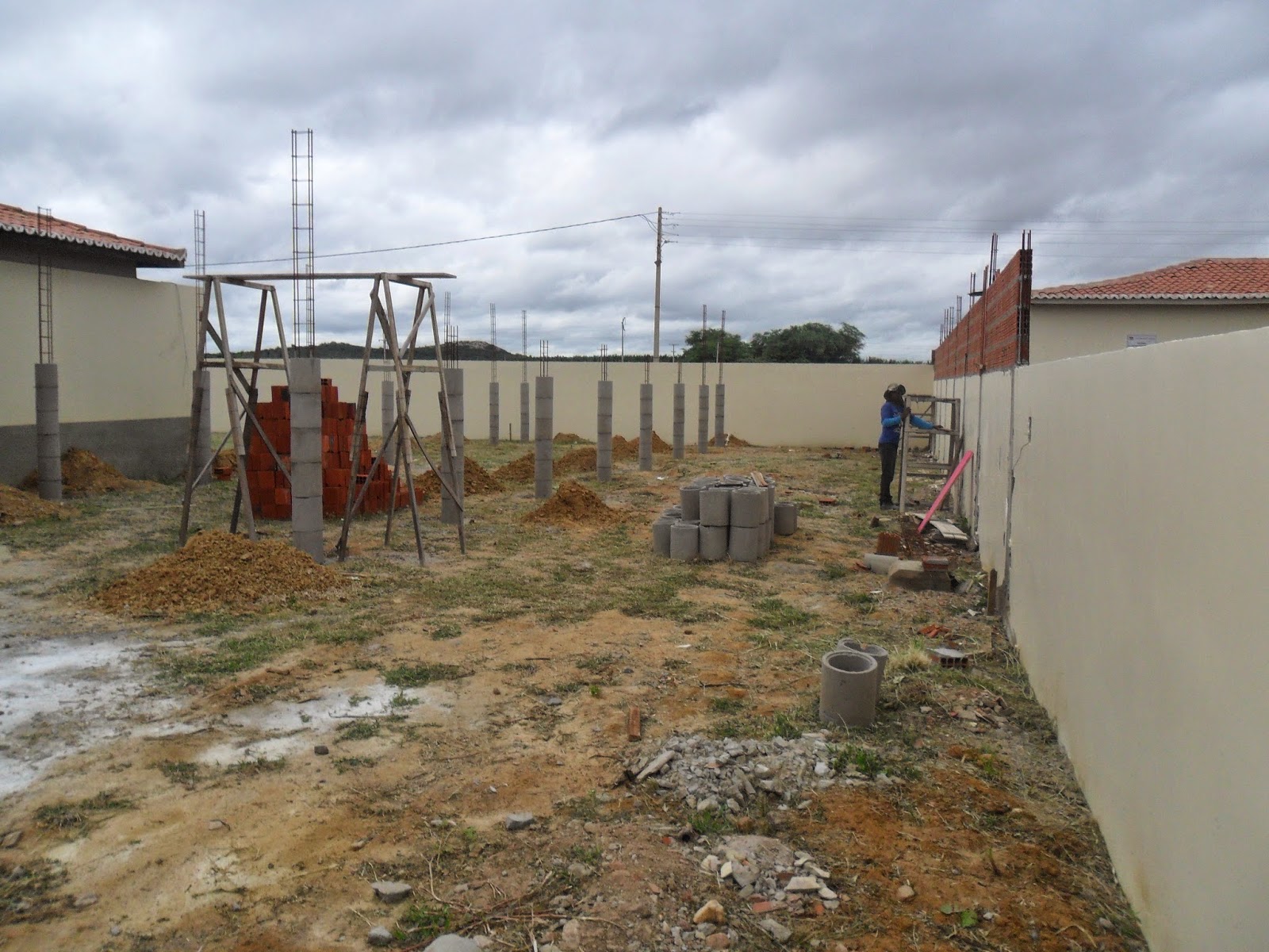 Distrito de Irrigação de Maniçoba: Construção da Área de Lazer