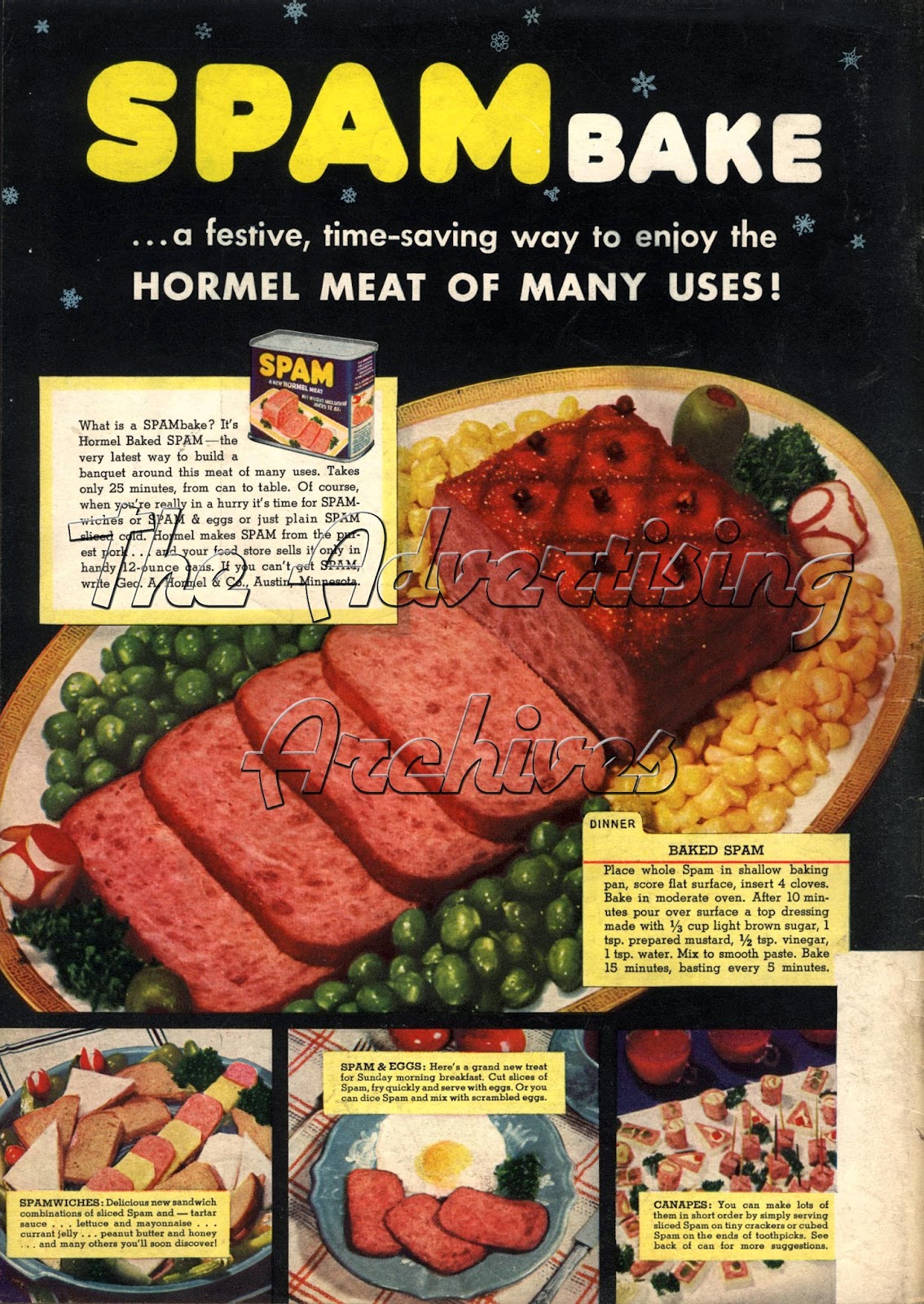 The Advertising Archives: 1940s Culinary Delights
