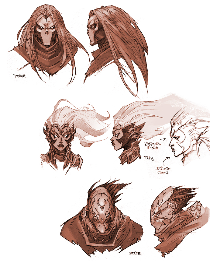 Darksiders - Concept Artwork i Character Art - Synteza historii i sztuki