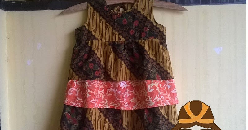 Dress Batik Anak Lulu Parang Series | Batikbumi Kids