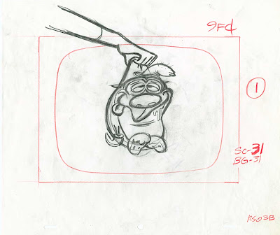 JIM SMITH CARTOONS: Ren & Stimpy Layouts