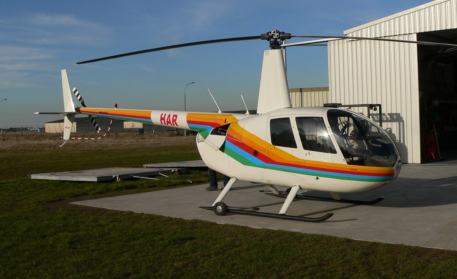 NZ Civil Aircraft: The new Robinson R44 ZK-HAR