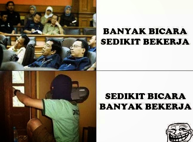 Banyak Bicara Sedikit Bekerja VS Sidekit Bicara Banyak Bekerja - Kocak Pull