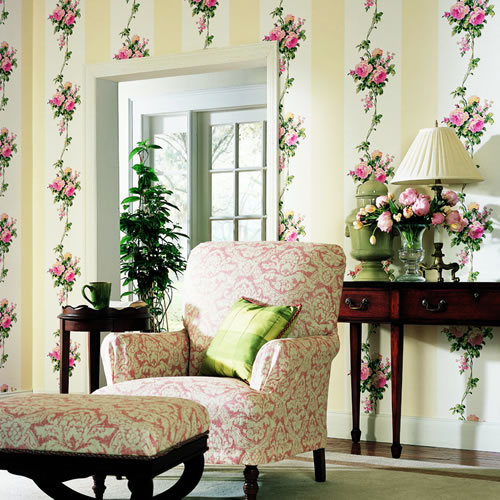 Eye For Design: Decorating Rose Patterned Interiors