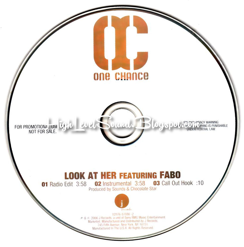 highest level of music: One Chance Feat. Fabo - Look At Her-(Promo_CDS ...