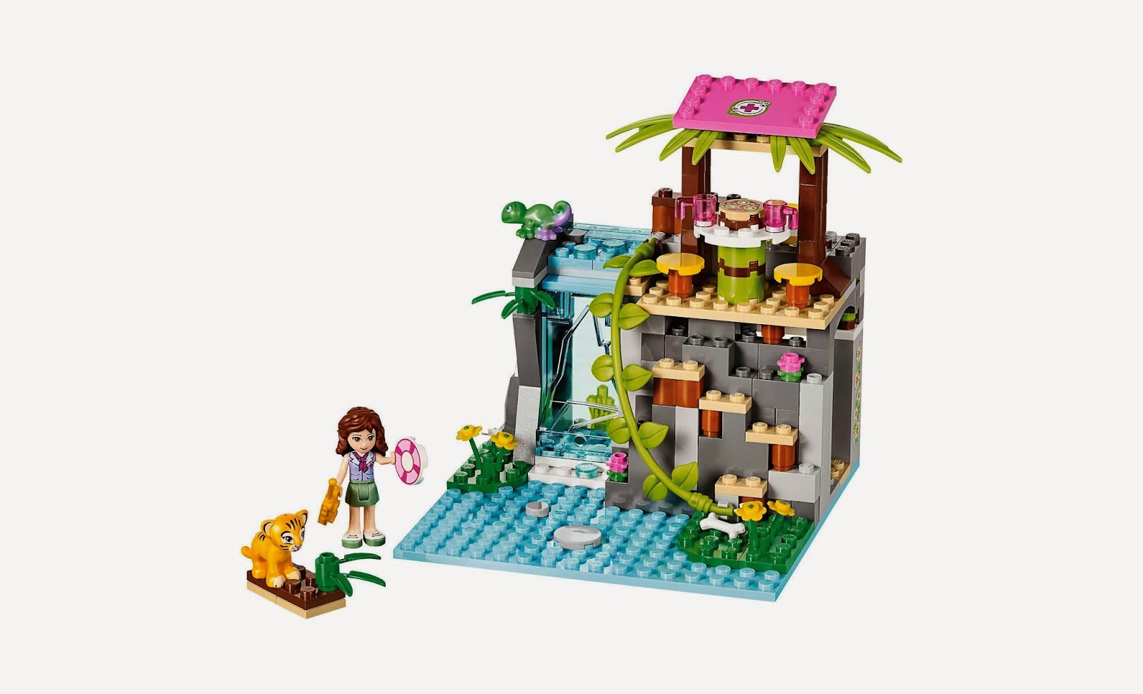 LEGO gosSIP: 140314 LEGO 41033 Jungle Falls Rescue box art and pictures