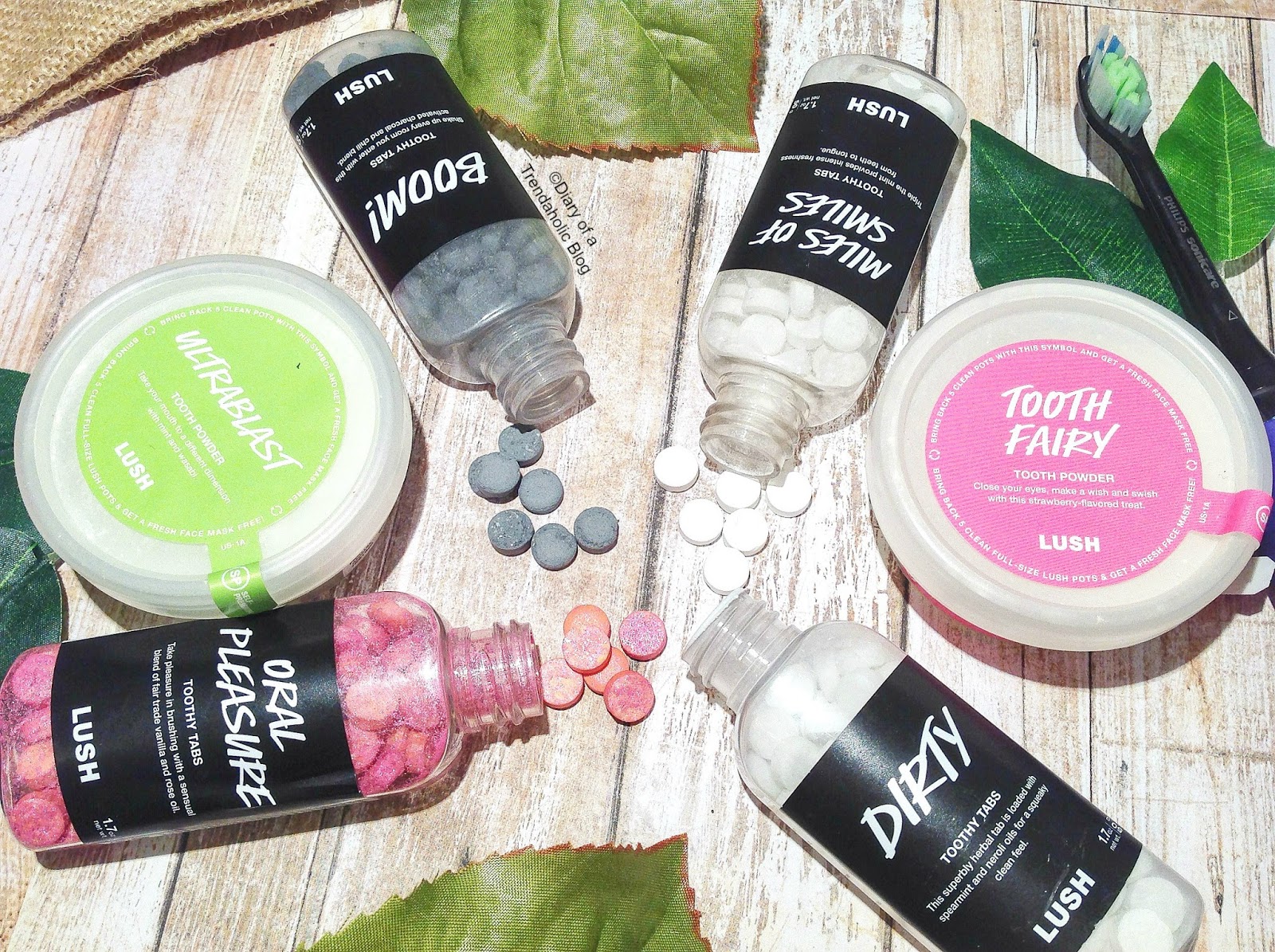 Diary of a Trendaholic : LUSH Toothy Tabs Review